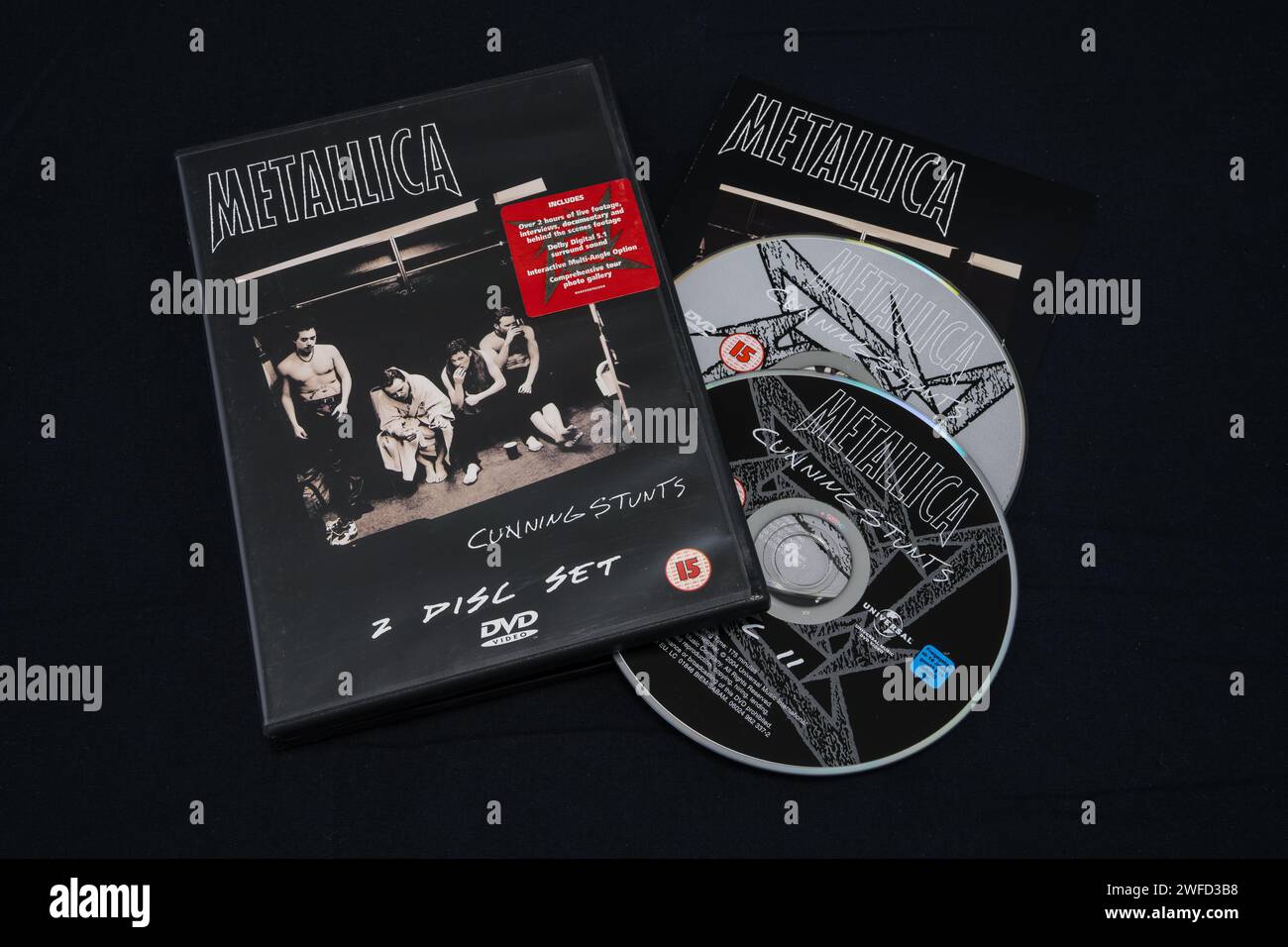 Metallica album cover hi-res stock photography and images - Alamy