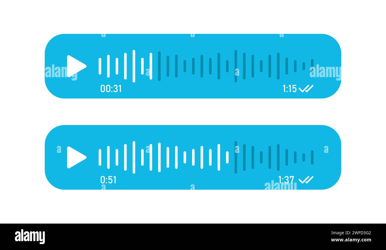 Audio recording. Audio track with time. Vector illustration. stock ...