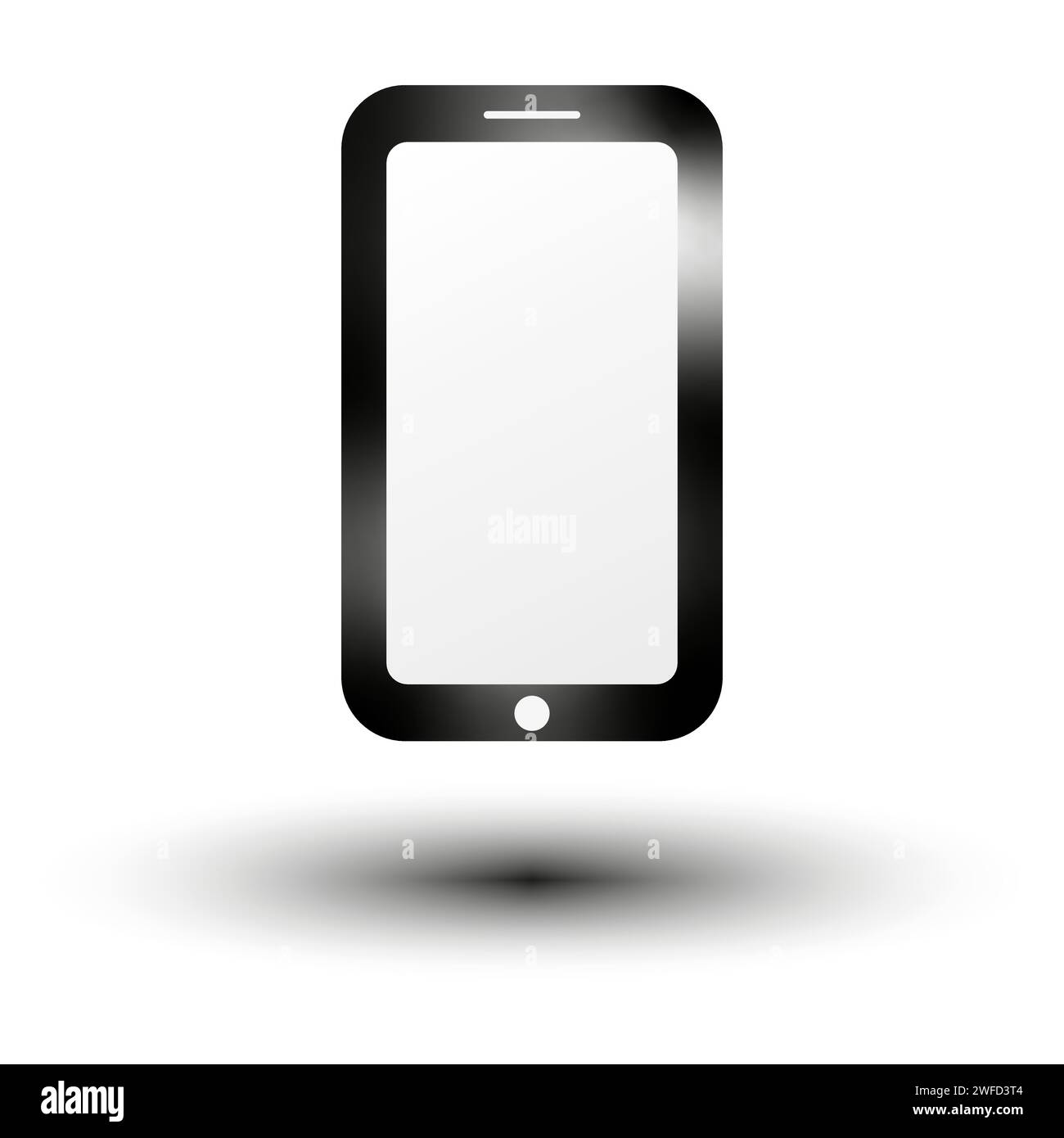 Smartphone icon. Smart device. Modern mobile phone. Vector illustration ...