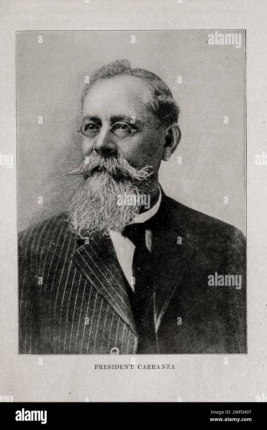 President Careanza Mexico by Nevin Otto Winter José Venustiano Carranza ...
