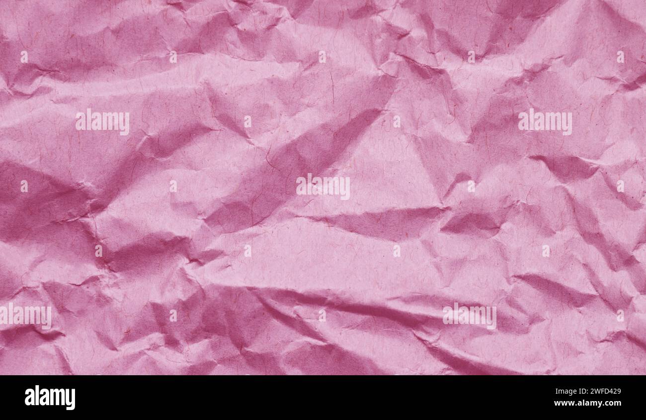 Pastel Orchid Pink Crumpled Paper Texture for Abstract Background Stock ...