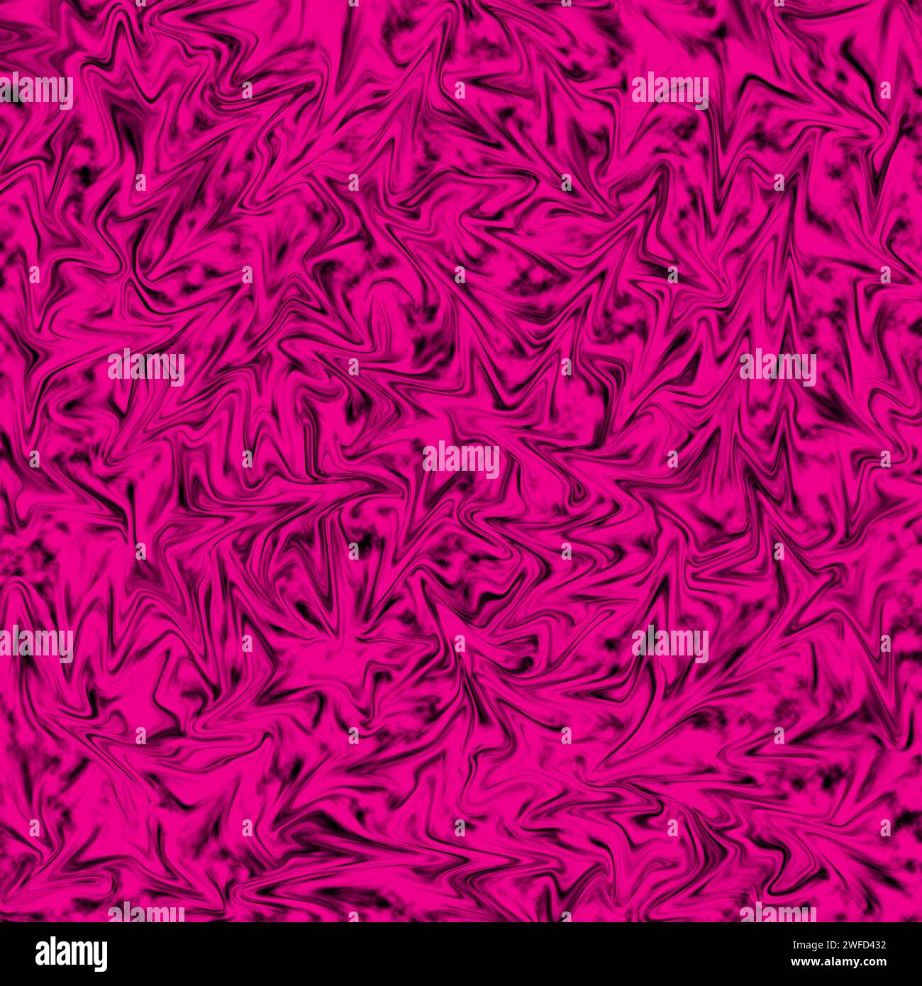 Illustration of magenta and black liquid texture for abstract ...