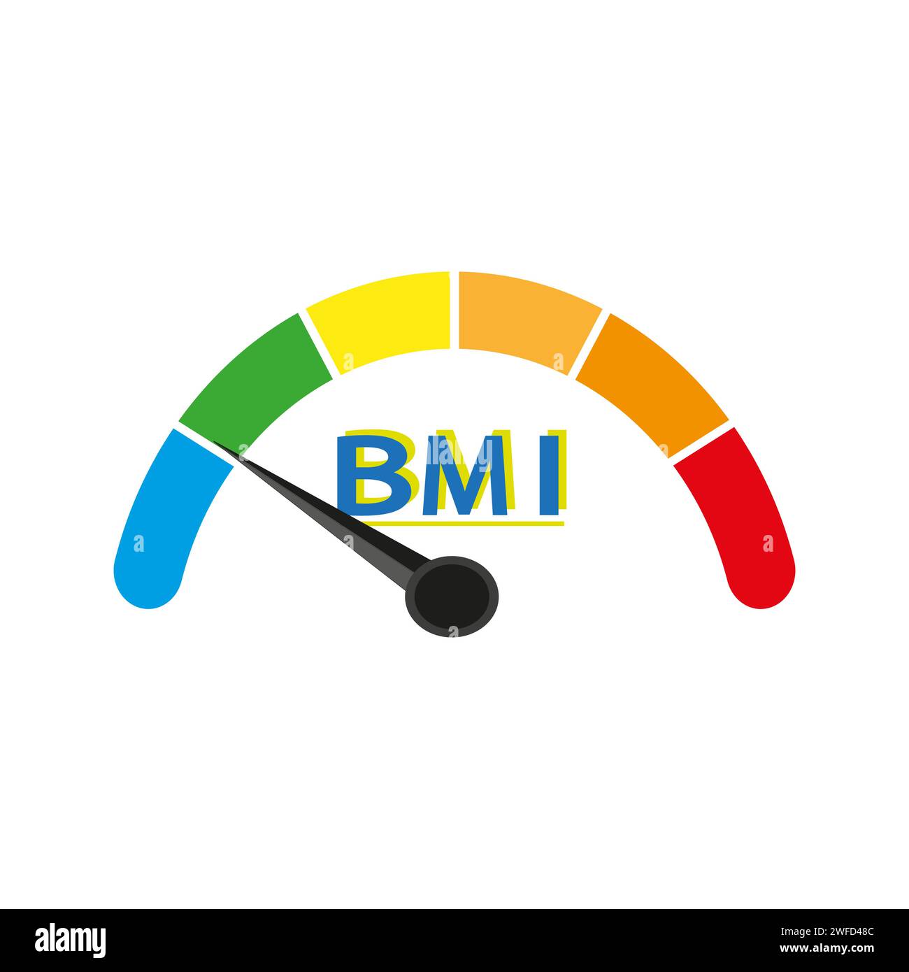 arrow speedometer Icon. bmai arrow speedometer. Vector illustration ...