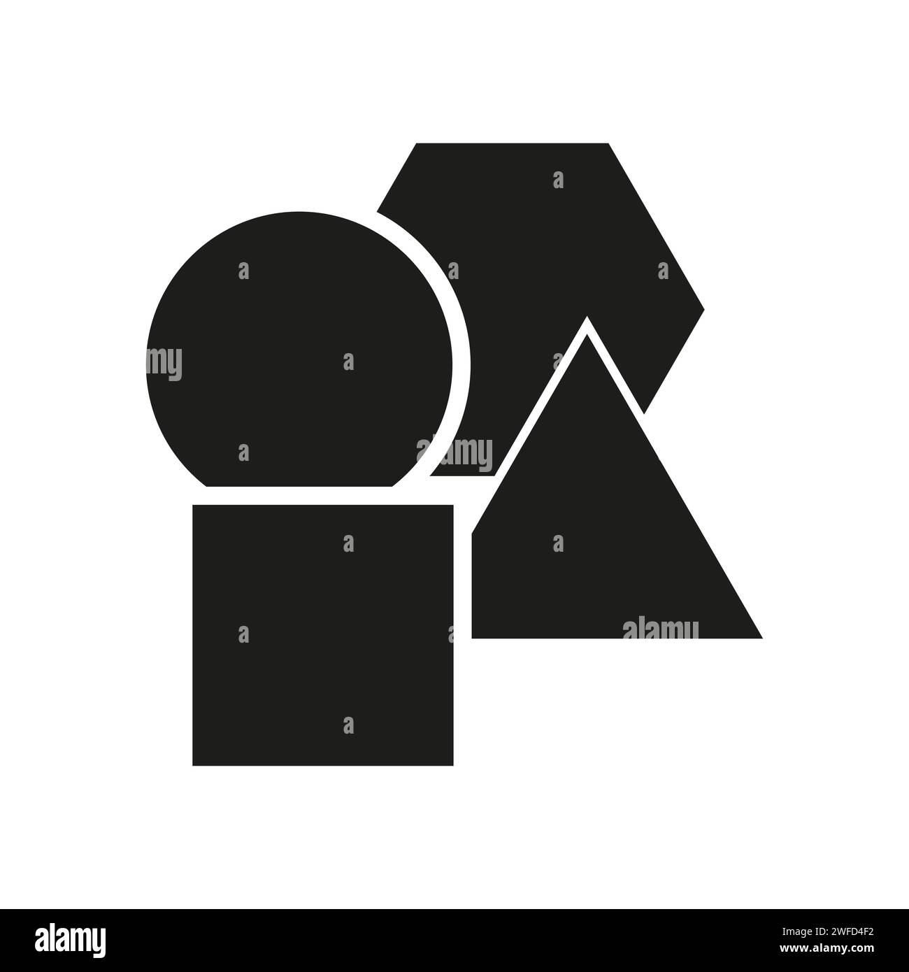 Trapezoid silhouette hi-res stock photography and images - Alamy