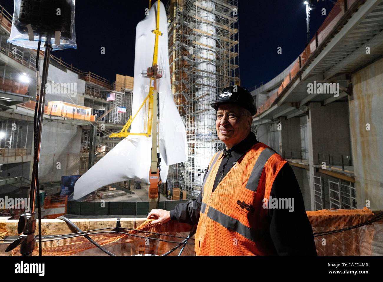 President and CEO of California Science Center Jeffrey Rudolph poses ...