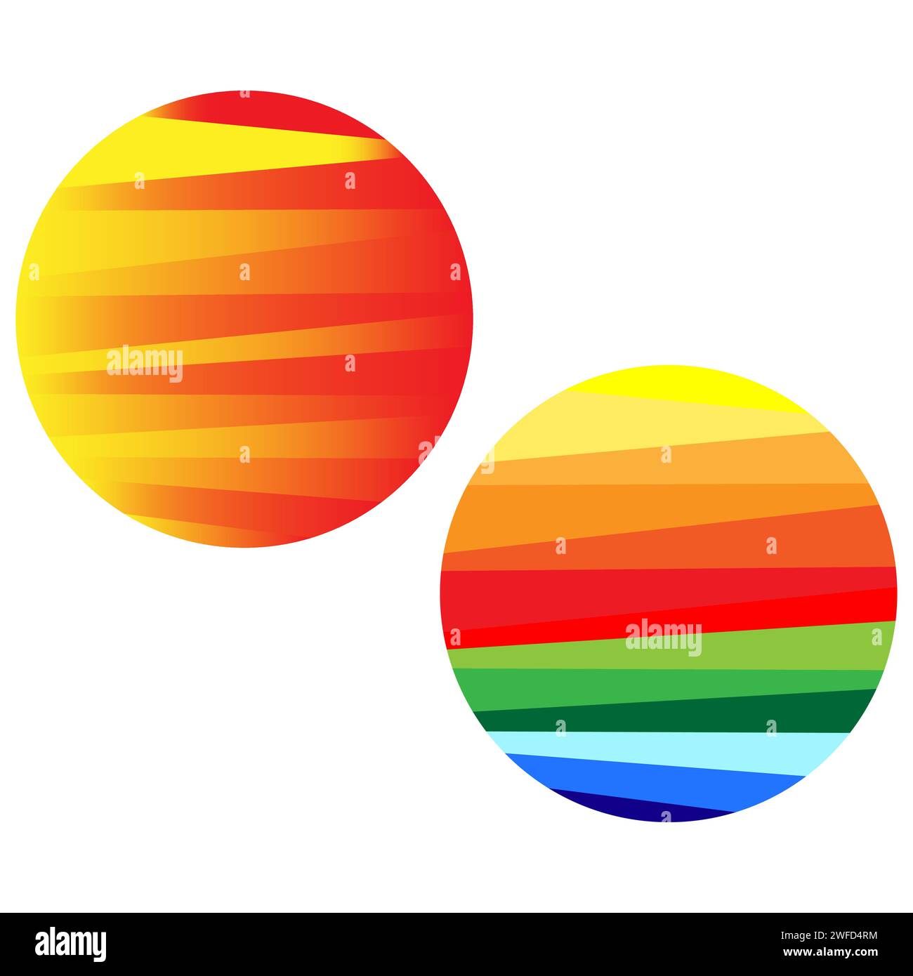 Synthwave sun Cut Out Stock Images & Pictures - Alamy