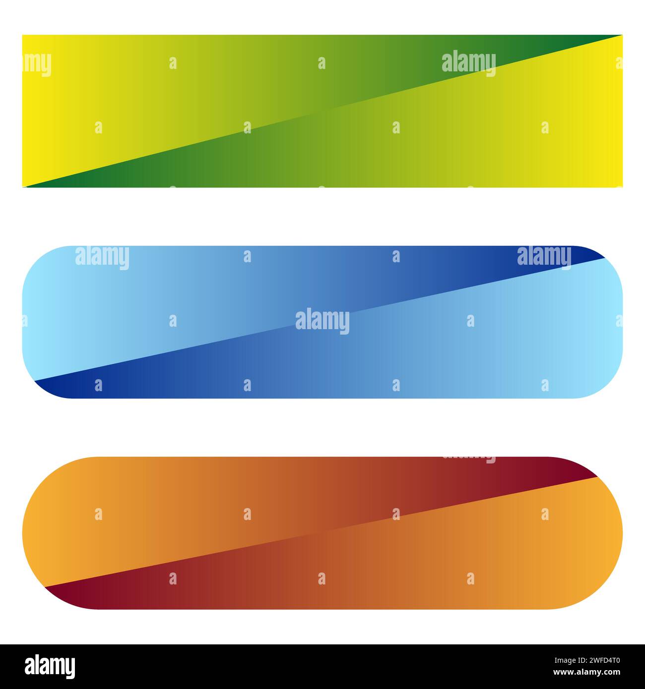 Rectangular colored plates. Rectangle pattern. Gradient color. Vector ... Rectangular colored plates. Rectangle pattern. Gradient color. Vector ...