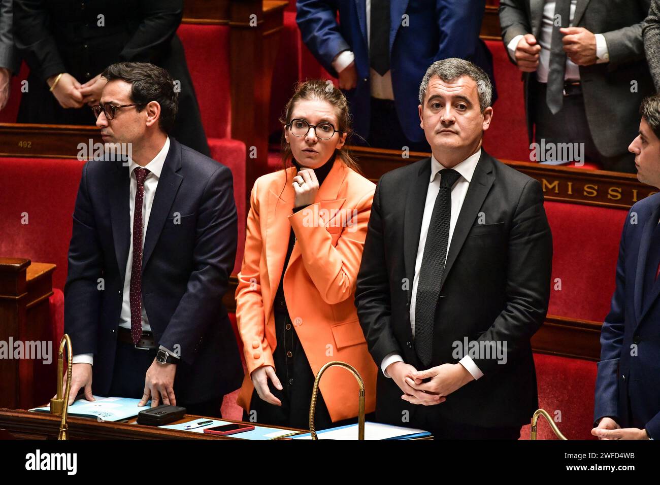 Paris, France. 30th Jan, 2024. French Minister for Europe and Foreign ...