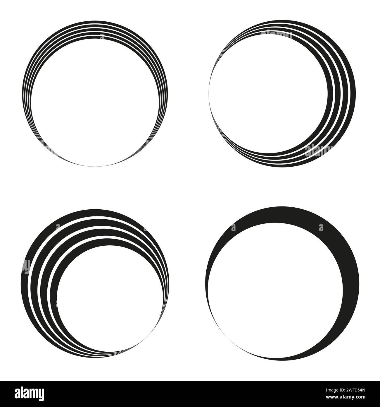 Expanding lines Stock Vector Images - Alamy