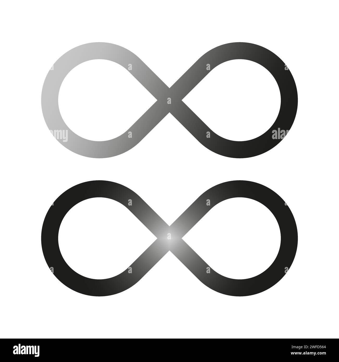 Mobius loop paper Stock Vector Images - Alamy