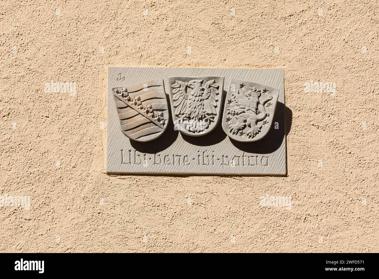 Wappen und inschrift hi-res stock photography and images - Alamy