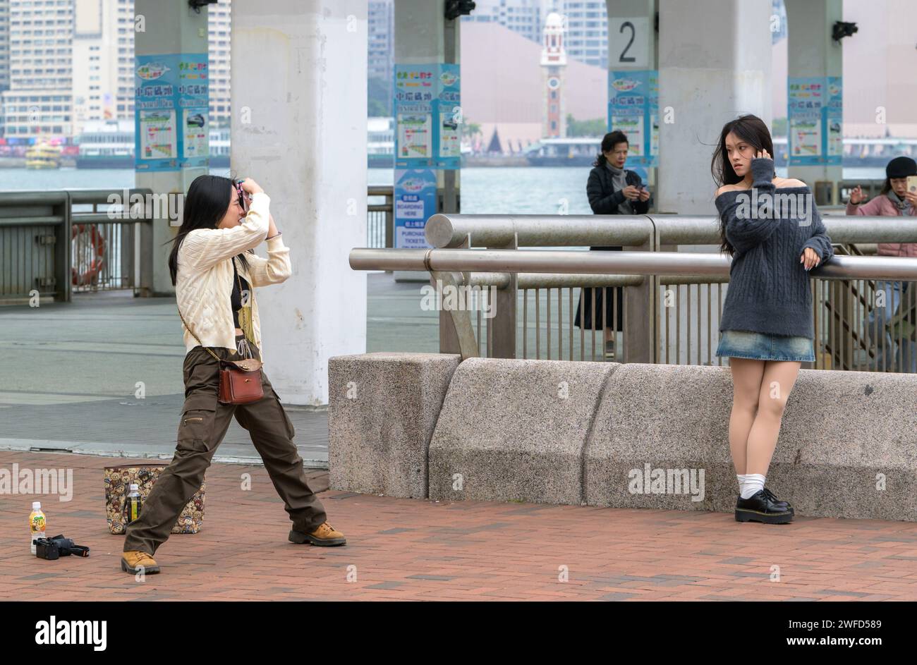 HONG KONG SAR,CHINA. January 26th, 2024. Chinese tourists return to the ...