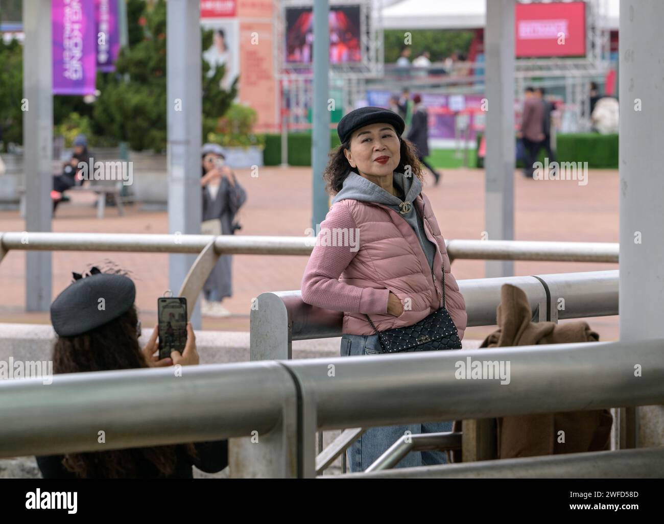 HONG KONG SAR,CHINA. January 26th, 2024. Chinese tourists return to the ...