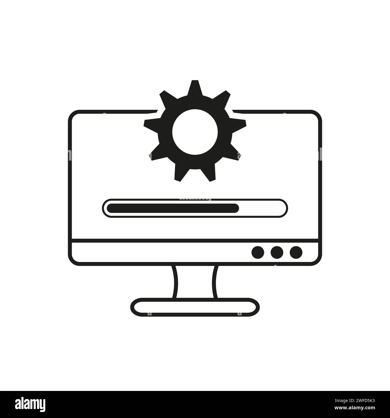 Software development process image Stock Vector Images - Alamy