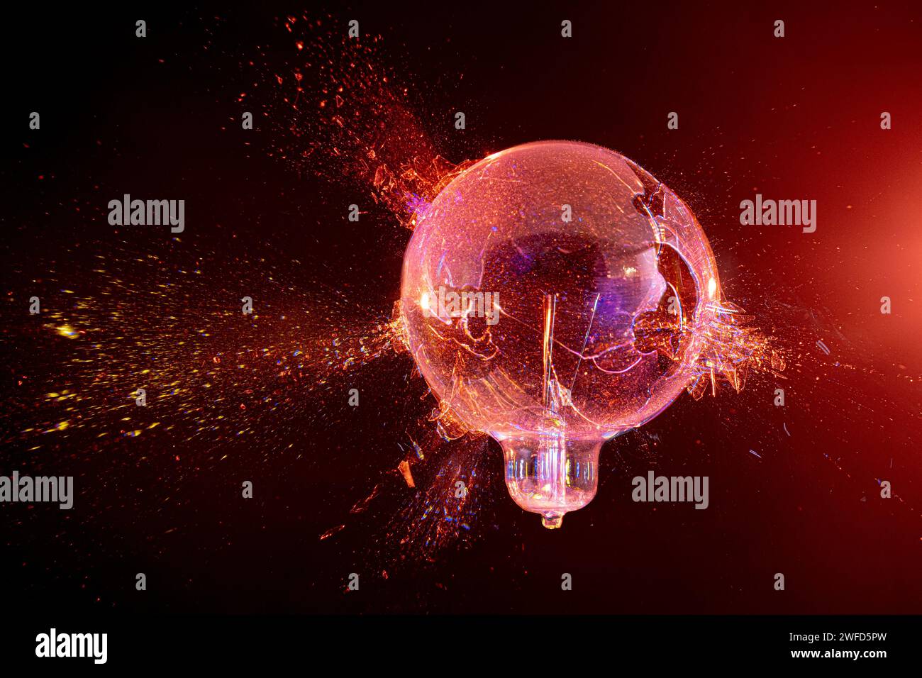 Exploding bullet hi-res stock photography and images - Alamy