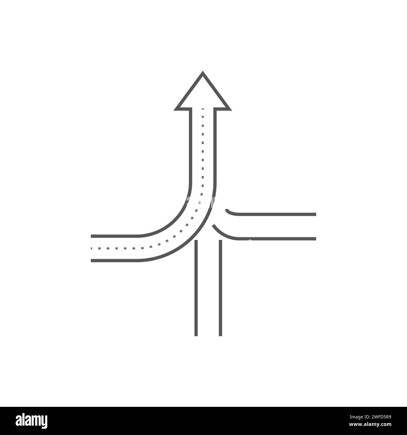 consolidate icon, join, merge or converge arrows line symbol. Vector ...