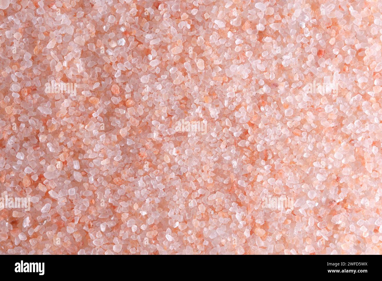 Background, pink edible Himalayan salt closeup Stock Photo - Alamy