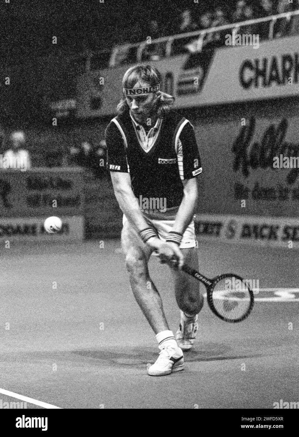 BJÖRN BORG Swedish tennis player in Stockholm Open Stock Photo - Alamy