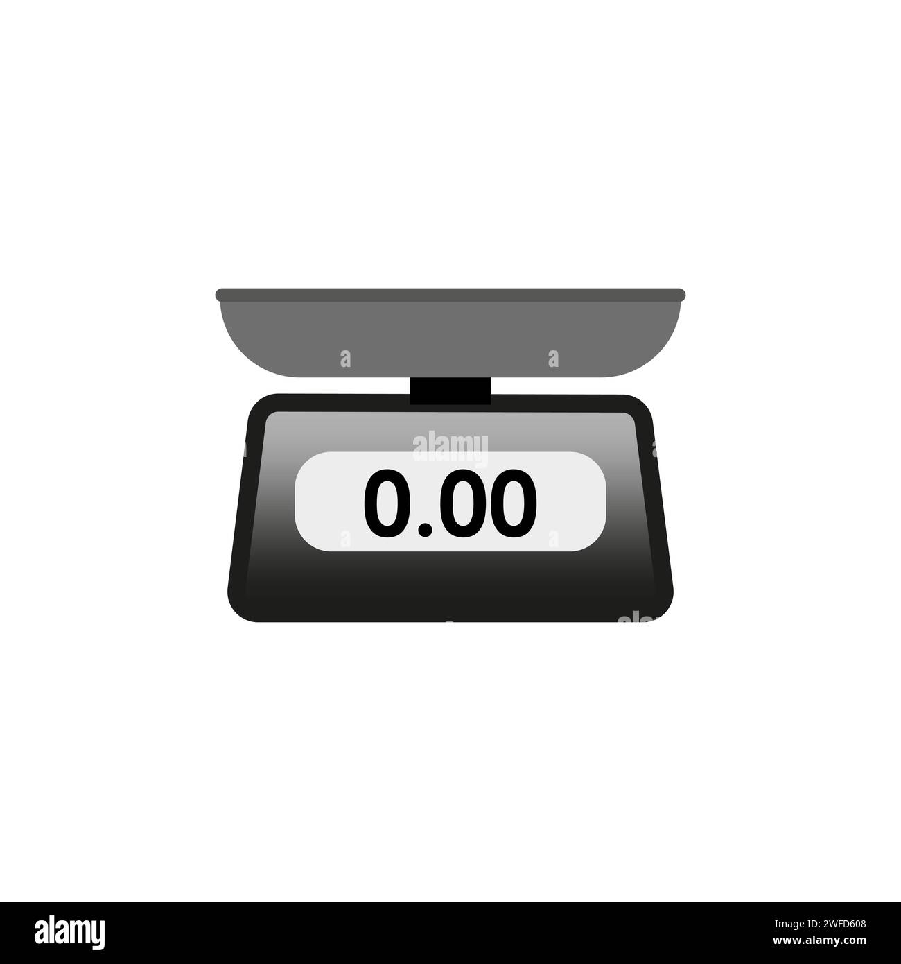 Scale justice on table Stock Vector Images - Alamy