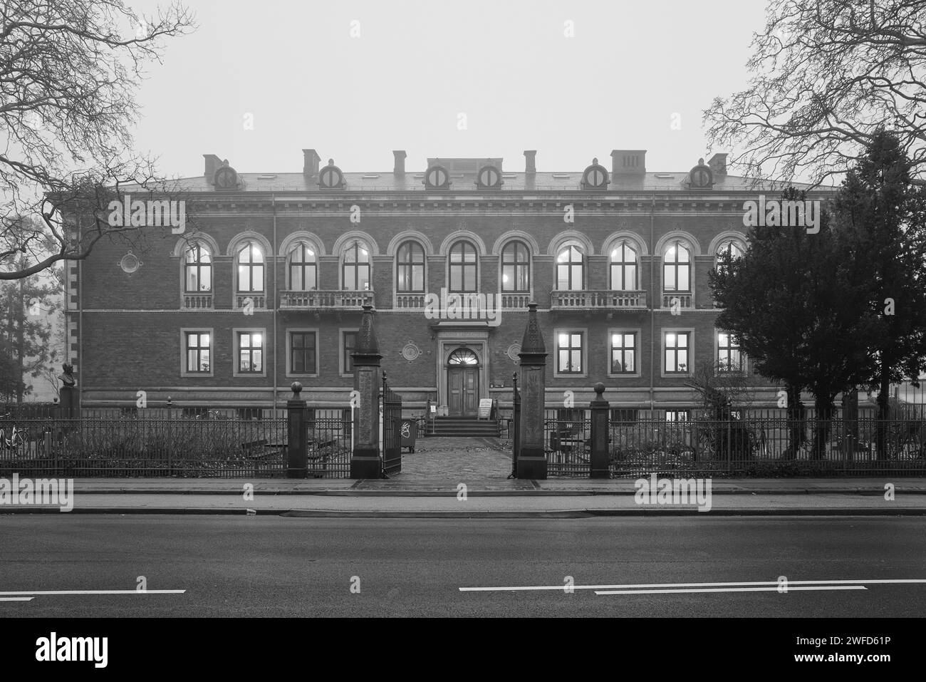 Botanisk Laboratorium (Botanical Laboratory), designed by Johan Daniel ...