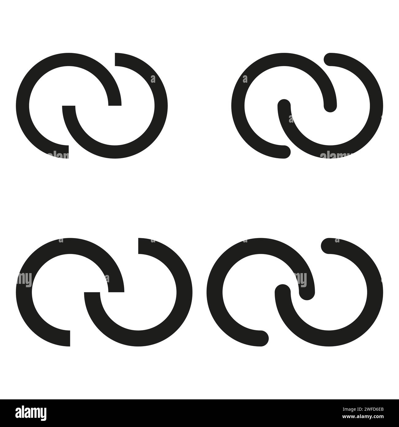 Join crossing Stock Vector Images - Alamy