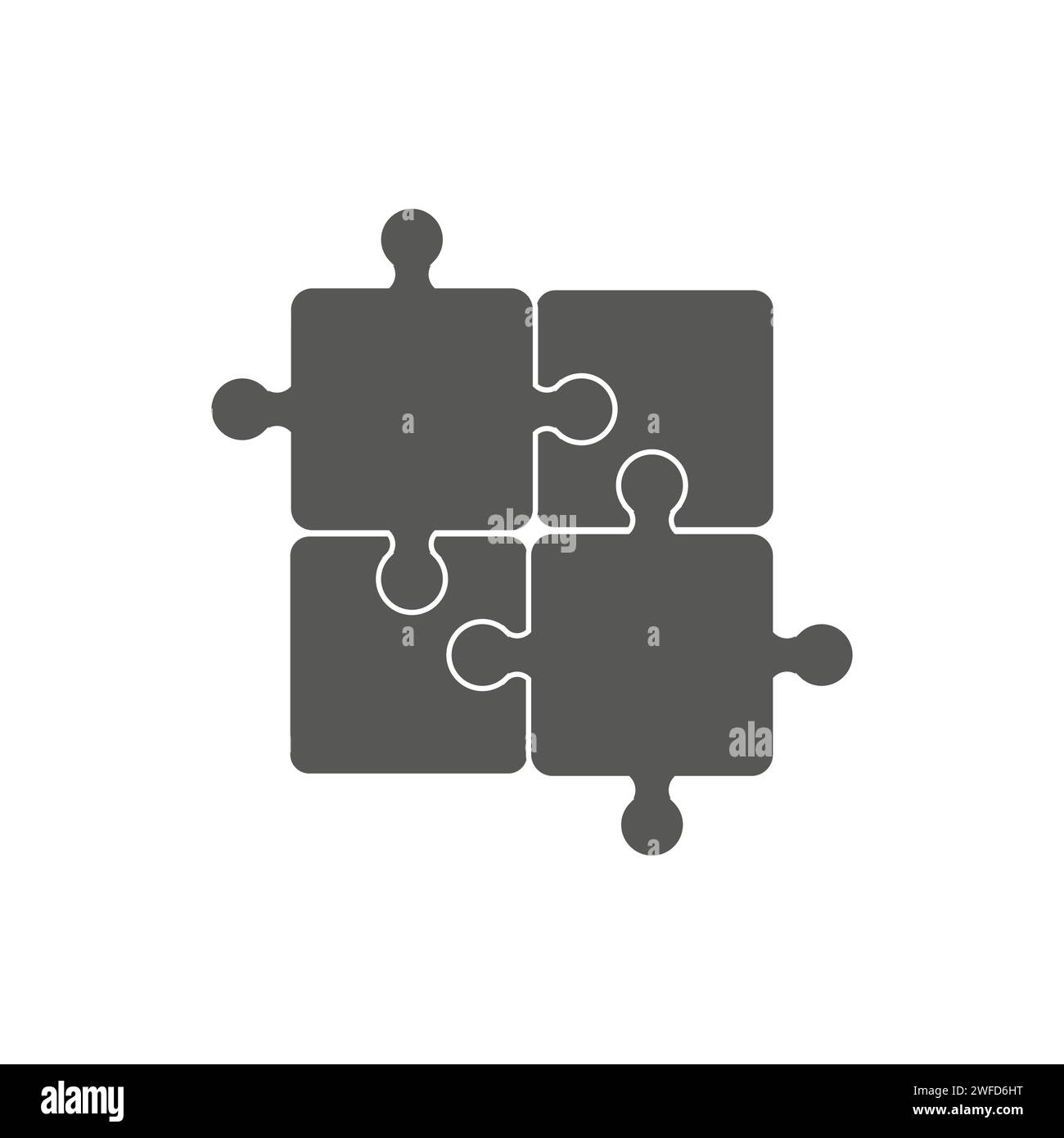 Puzzle icon. Vector illustration. Stock picture. EPS 10 Stock Vector ...