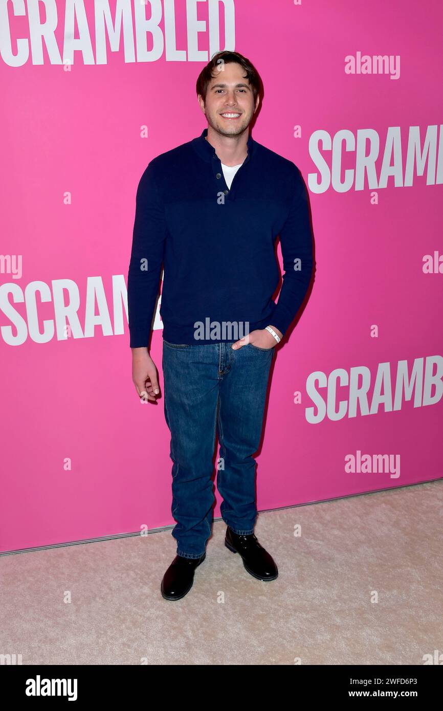 Blake Jenner bei der Premiere des Kinofilms 'Scrambled' im AMC Westfield Century City. Los ...