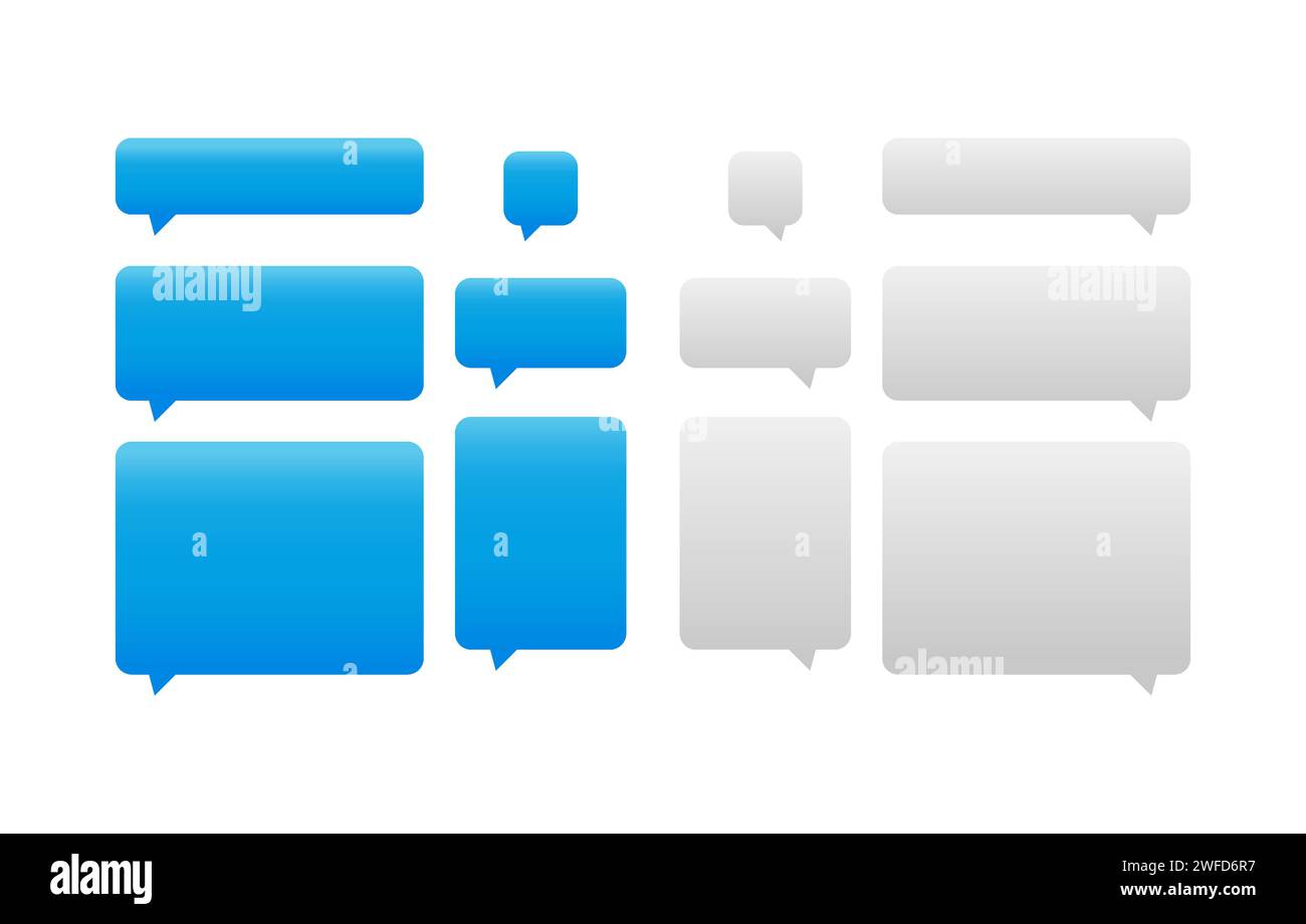 blue screen dialogue. Vector illustration. stock image. EPS 10 Stock ...