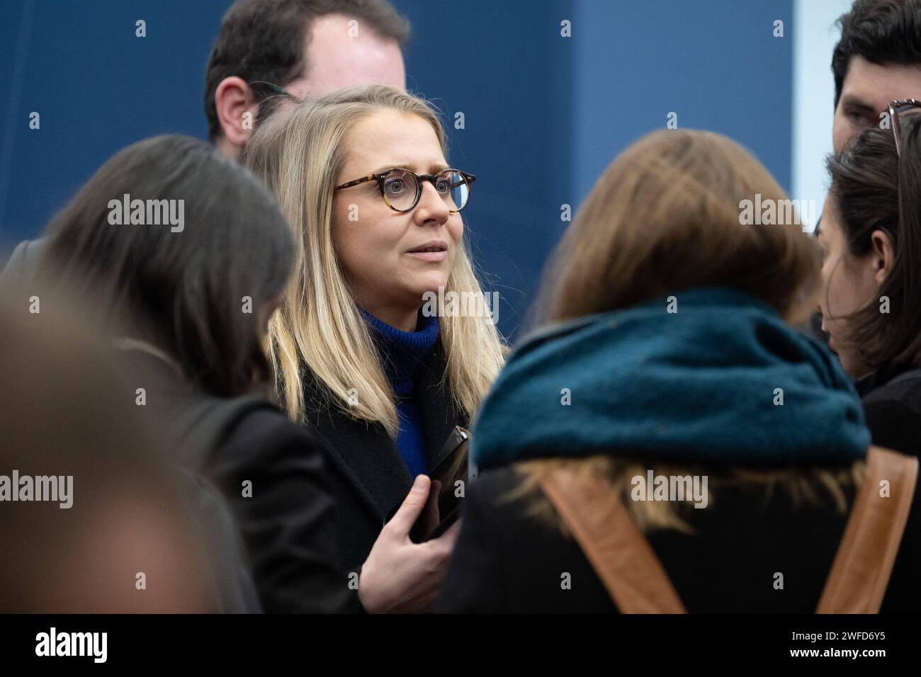 Stockholm, Sweden. 30th Jan, 2024. Anastasia Colosimo pictured during a ...