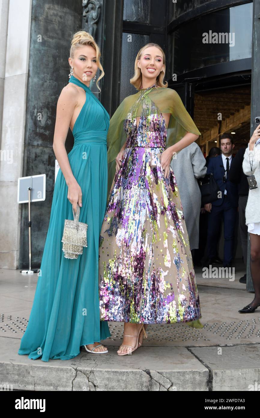 PARIS, FRANCE - JANUARY 24: Maria Carolina of Bourbon-Two Sicilies ...
