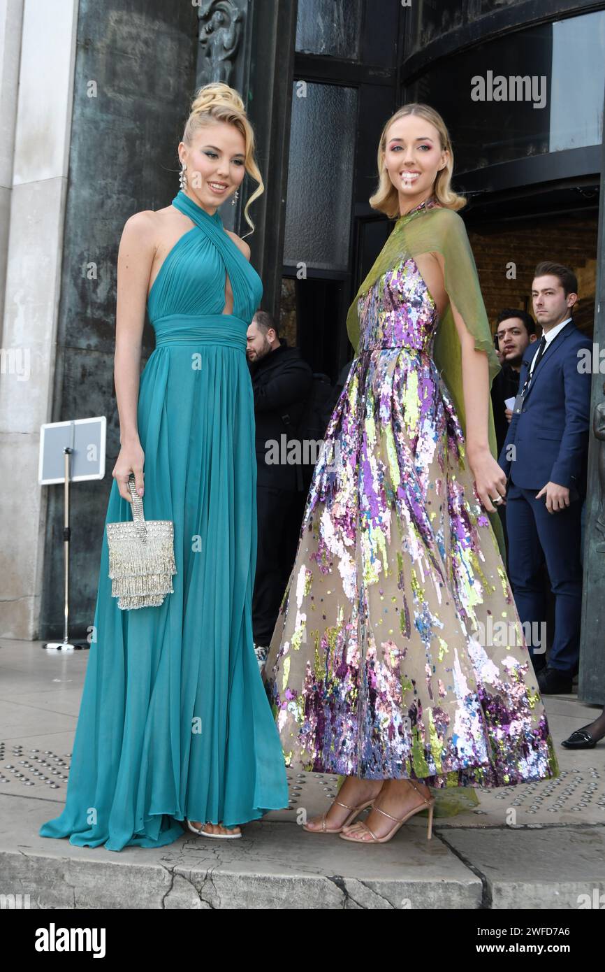 PARIS, FRANCE - JANUARY 24: Maria Carolina of Bourbon-Two Sicilies ...