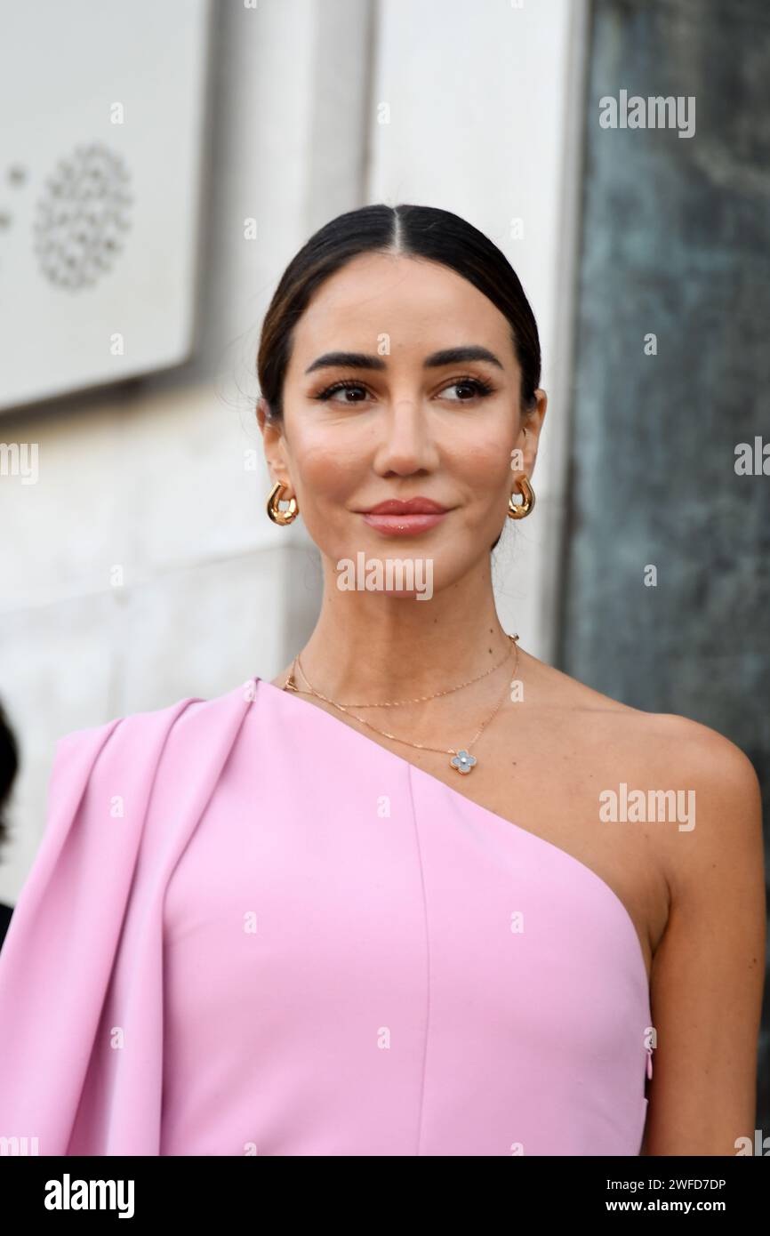 PARIS, FRANCE - JANUARY 24: Tamara Kalinic attends the Elie Saab Haute ...