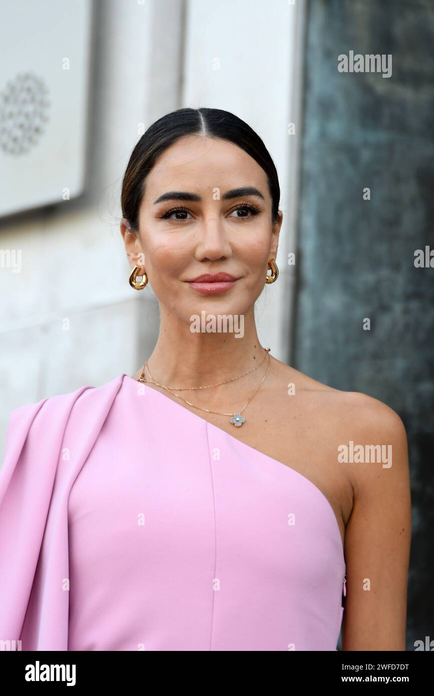 PARIS, FRANCE - JANUARY 24: Tamara Kalinic attends the Elie Saab Haute ...