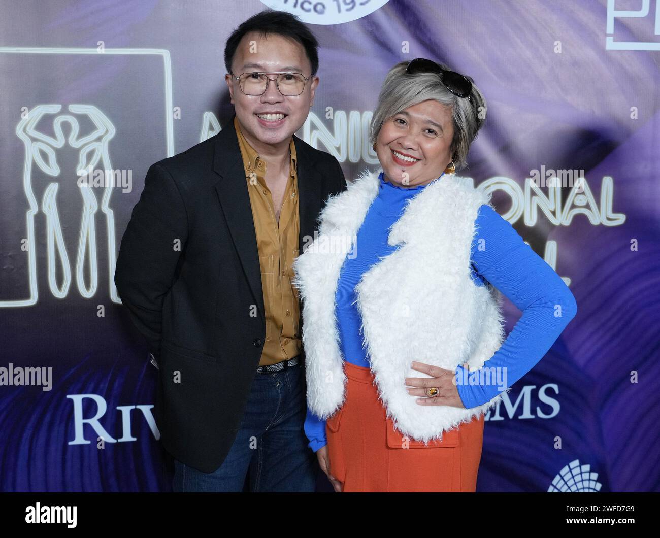 Los Angeles, USA. 29th Nov, 2024. (L-R) Perci Intalan and Eugene ...