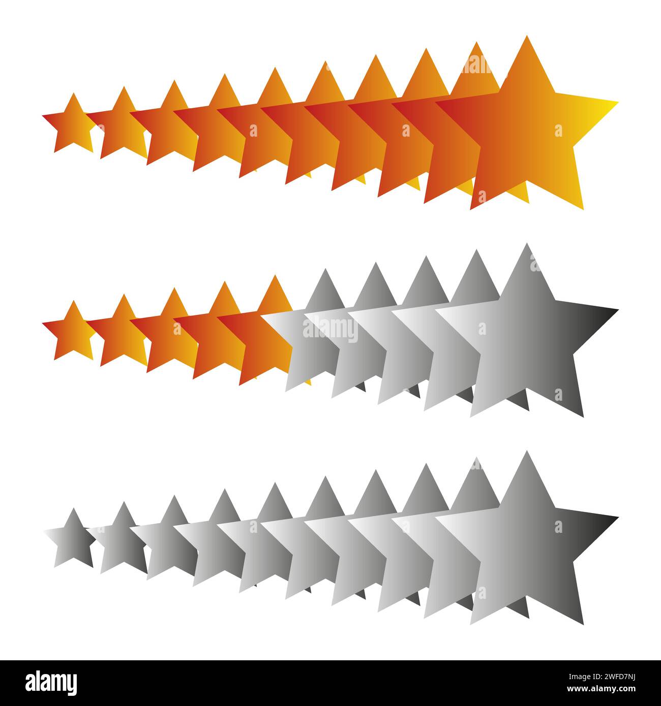 Film review stars Stock Vector Images - Alamy