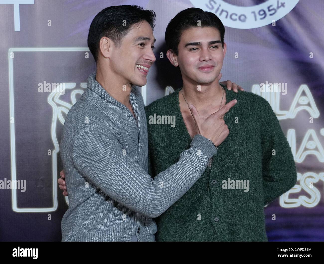Los Angeles, USA. 29th Nov, 2024. (L-R) Piolo Pascual and Inigo Pascual ...