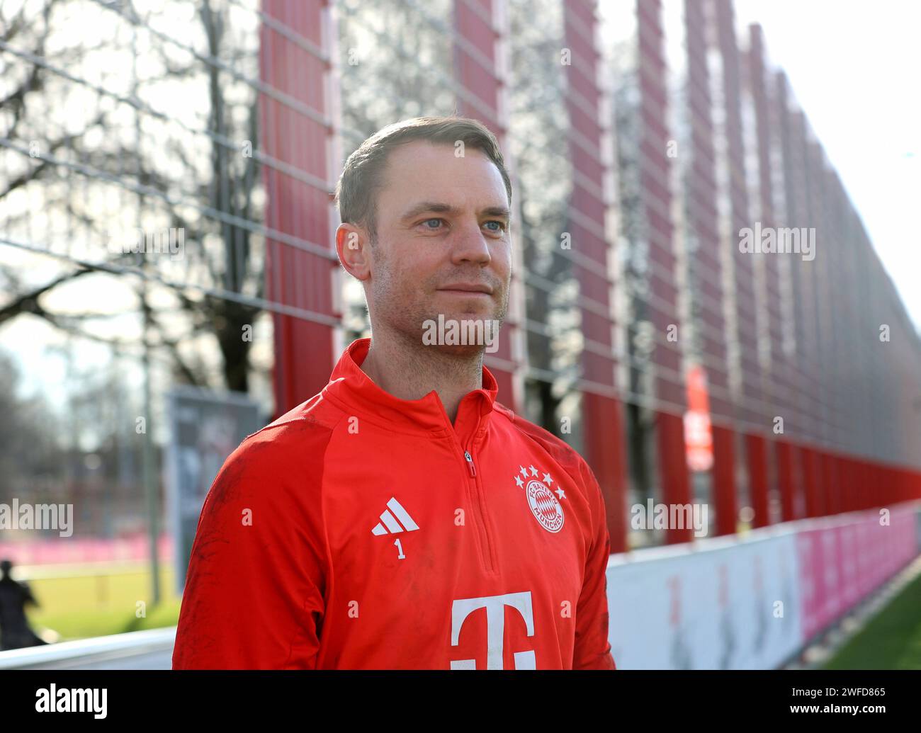München, Deutschland 30. Januar 2024: Fussball, Herren, Saison 2023/ ...