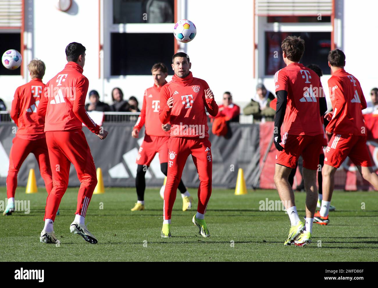 München, Deutschland 30. Januar 2024: Fussball, Herren, Saison 2023/ ...