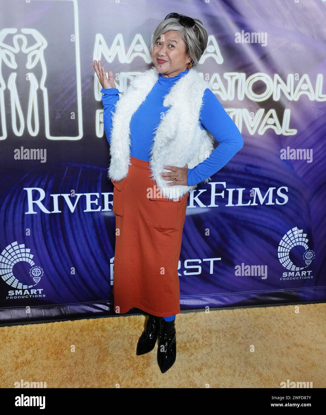 Eugene Domingo at the 2024 Manila International Film Festival - Day 1 held at the TCL Chinese ...