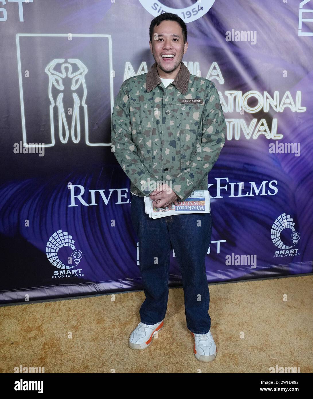 Pepe Diokno at the 2024 Manila International Film Festival - Day 1 held ...