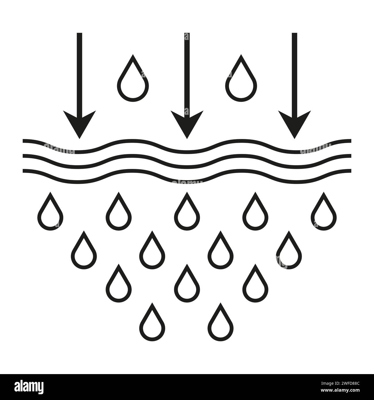 Moisture icon vector moisturizing cream sign skincare cosmetics ...