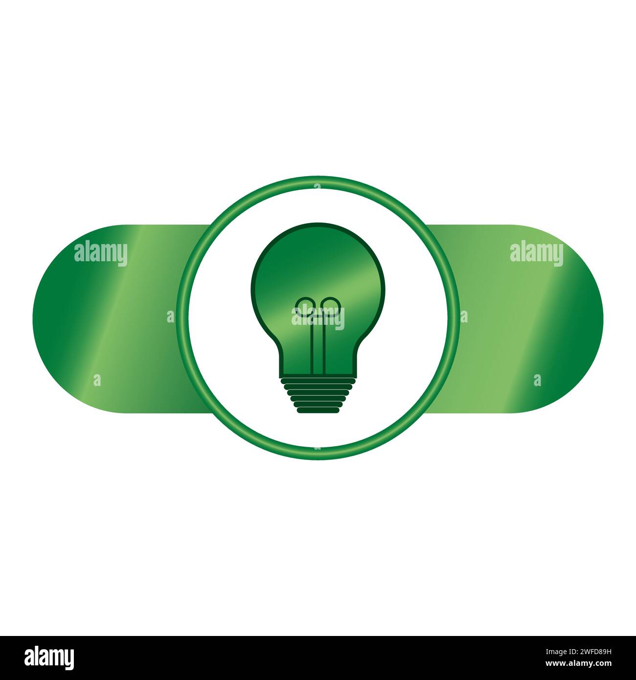 Green energy efficiency. Vector logo. Chart concept. Green energy ...
