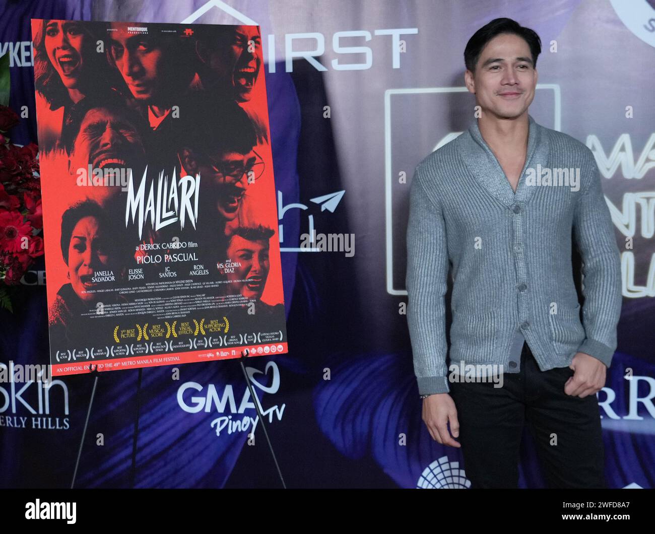 Piolo Pascual at the 2024 Manila International Film Festival - Day 1 ...