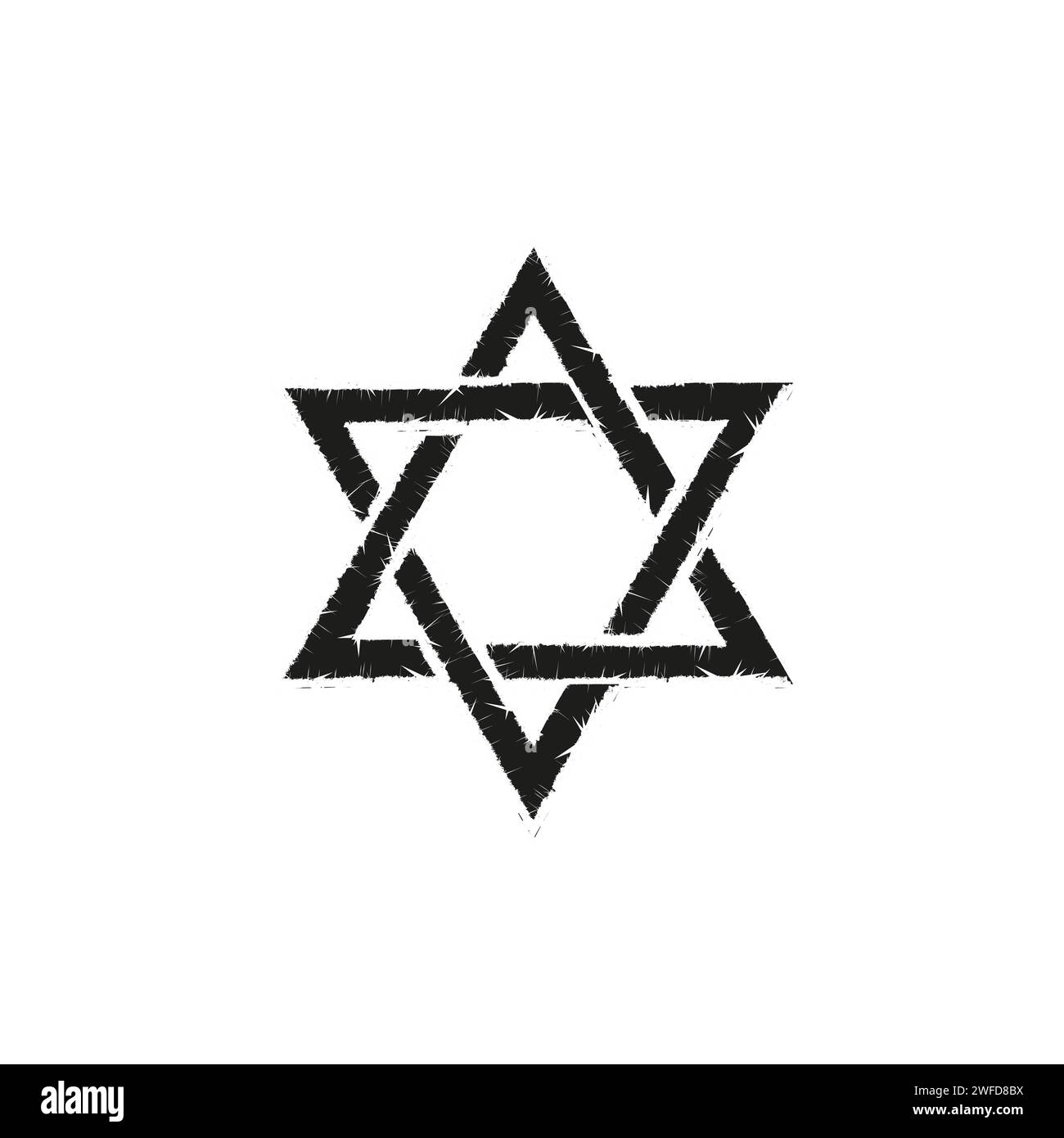Star of David. Vector illustration. stock image. EPS 10 Stock Vector ...