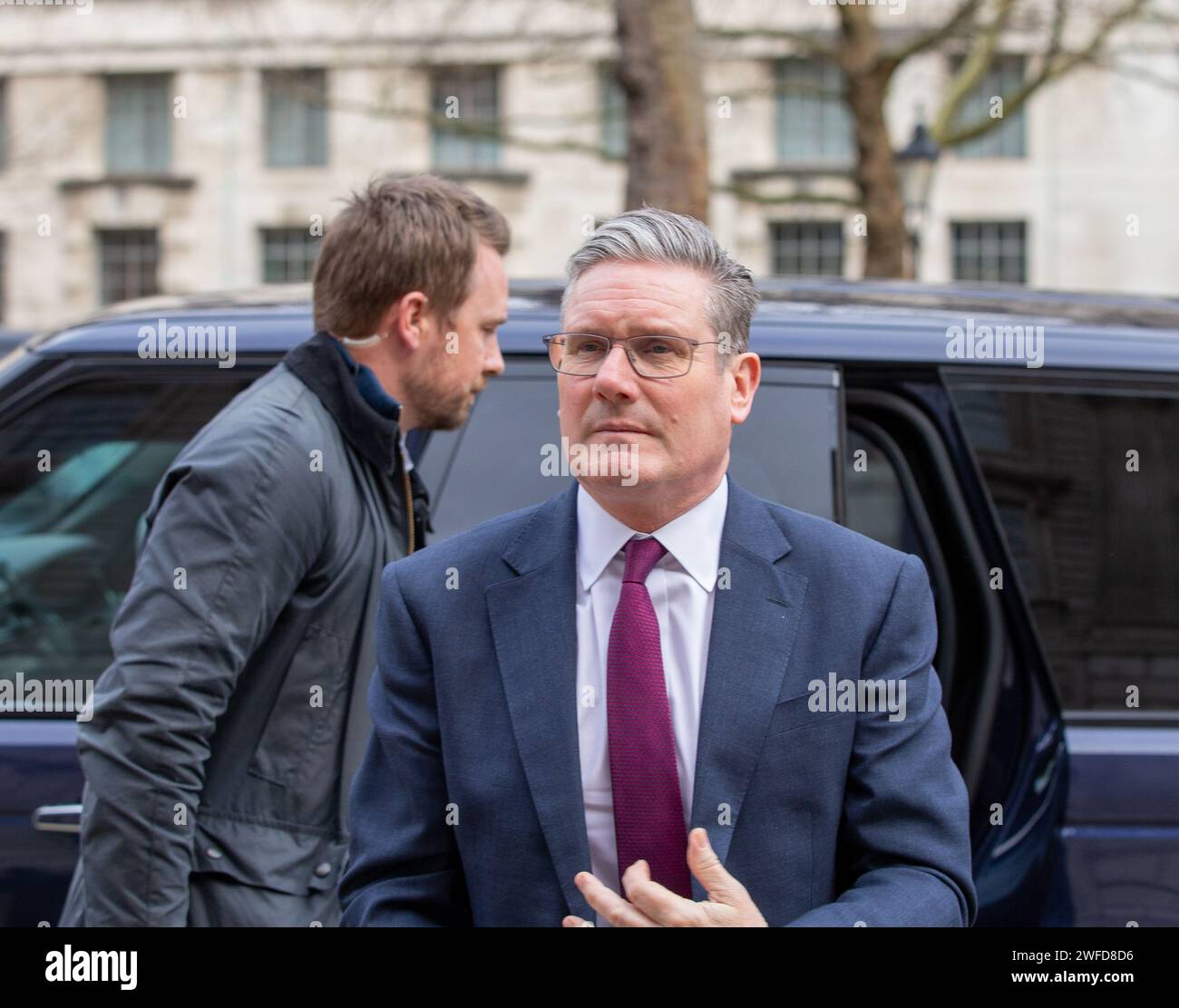 London, uk 30th Jan 2024 . Sir Keir Starmer Leader of the Labour Party ...