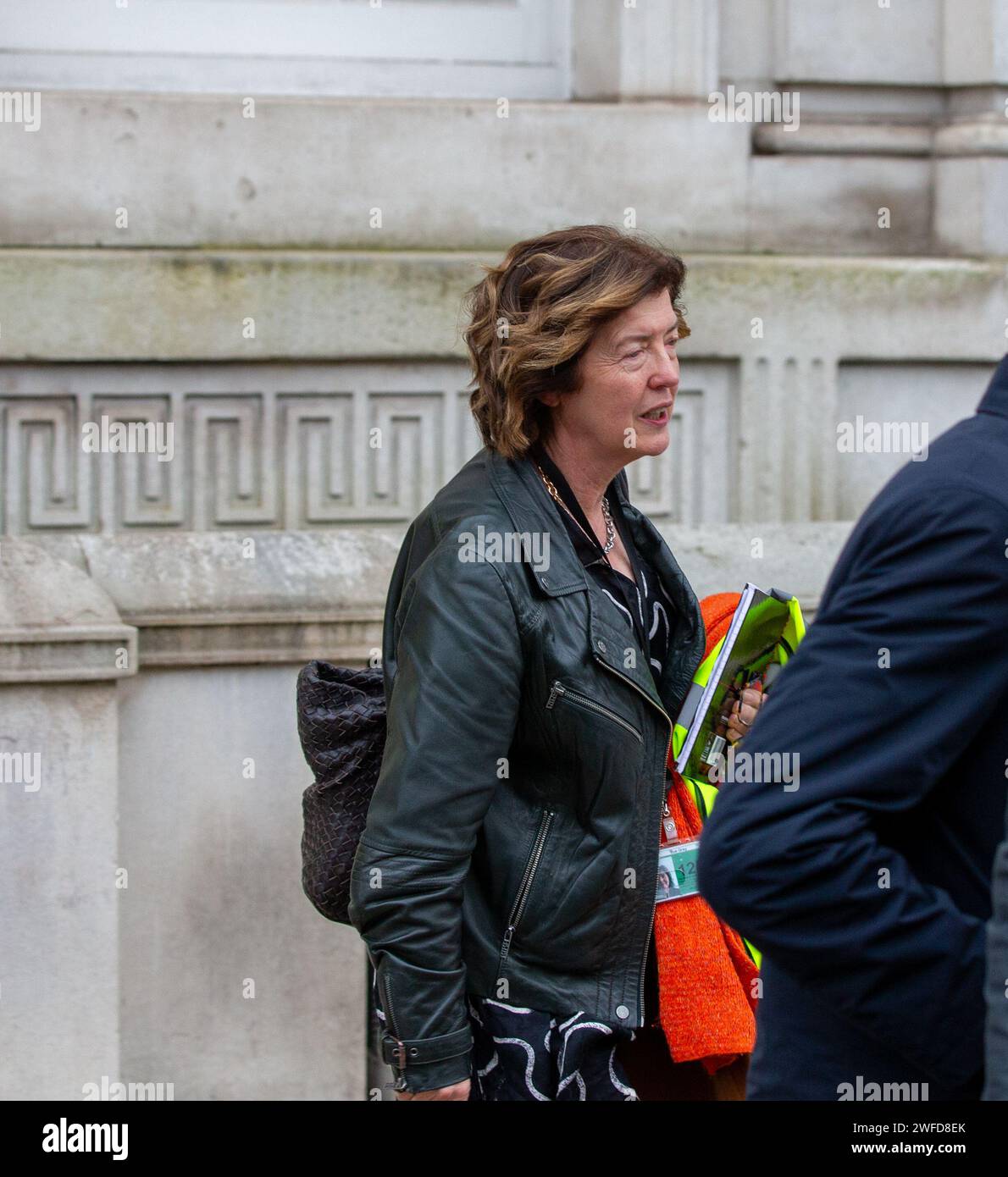 London, UK 30th jan 2024 Sue Gray chief of staff for Sir Keir Starmer ...