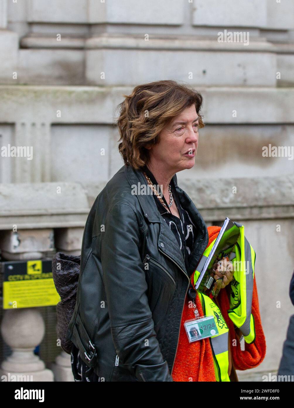 London, UK 30th jan 2024 Sue Gray chief of staff for Sir Keir Starmer ...