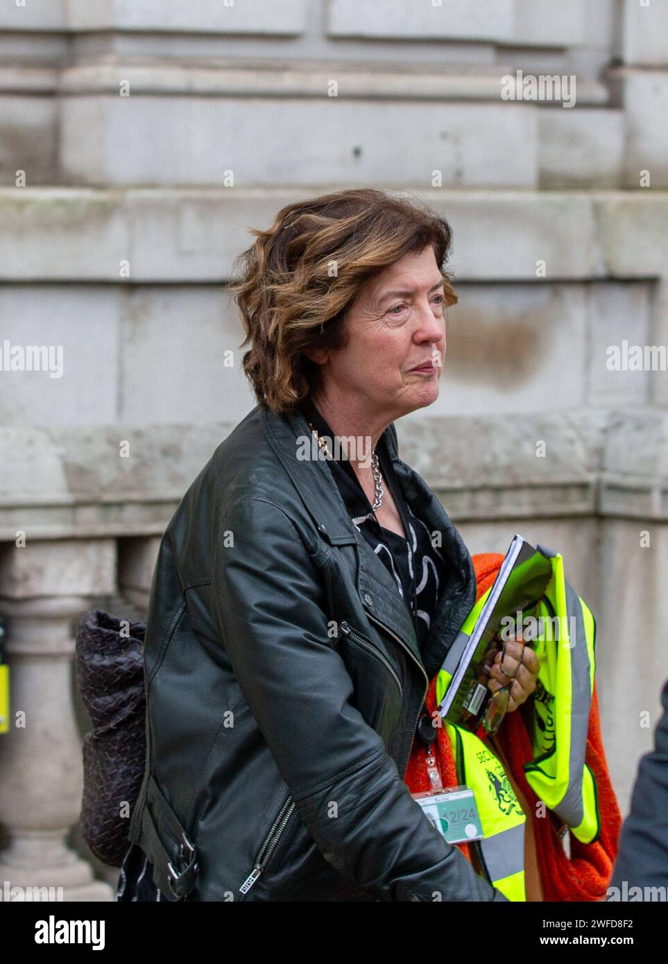 London, UK 30th jan 2024 Sue Gray chief of staff for Sir Keir Starmer ...