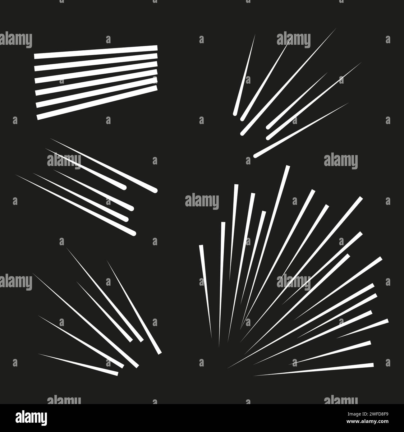 Parallel lines vanishing point Stock Vector Images - Alamy