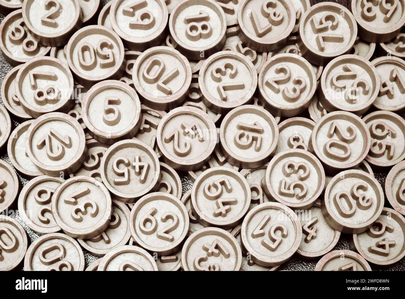 bingo numbers close up Stock Photo - Alamy